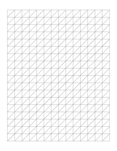 Oblique Graph Paper Printable Generator | Customize & Download